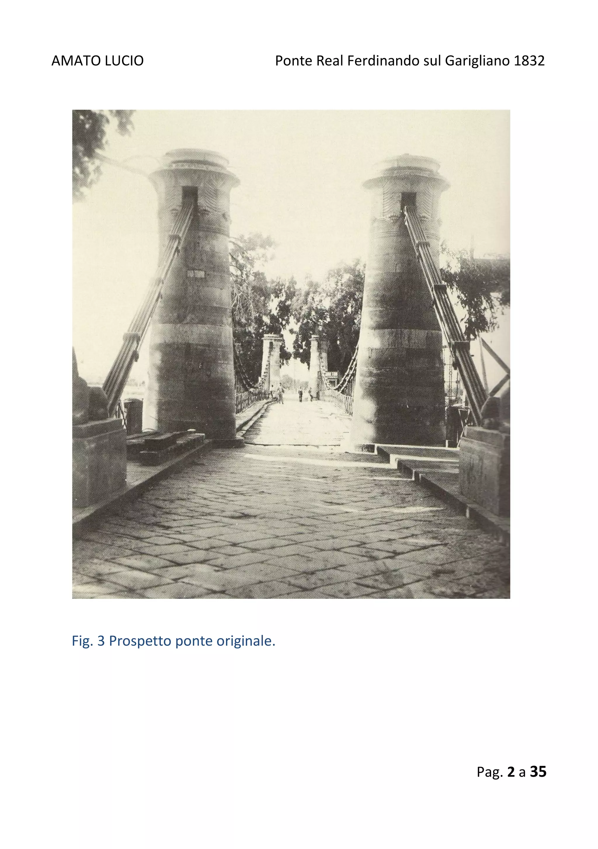 Ponte Real Ferdinando sul Garigliano | PDF