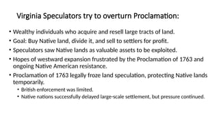 Pontiac's War, Proclamation Line, and Revolution | PPTX