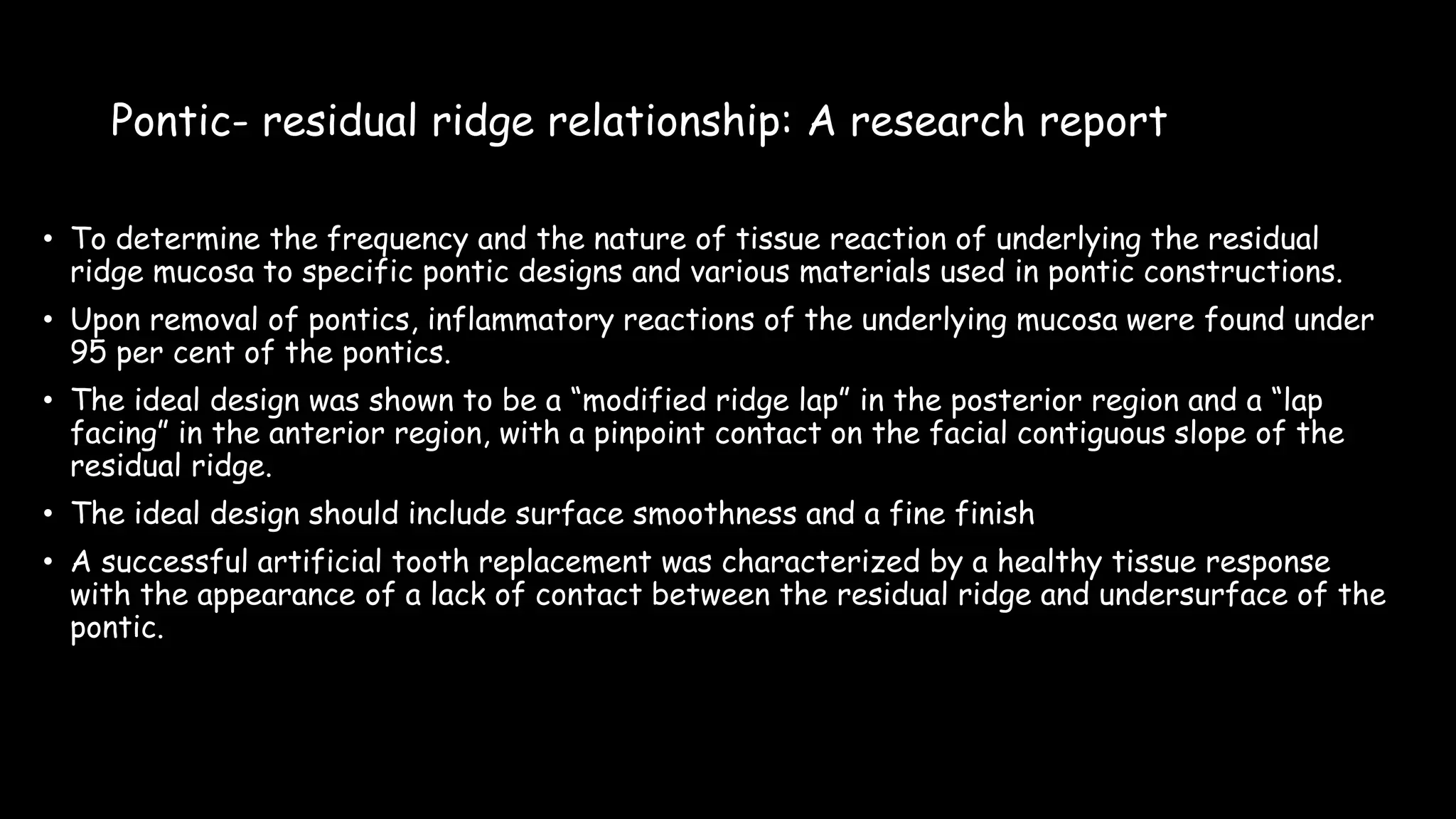 Pontic and pontic designs | PPTX