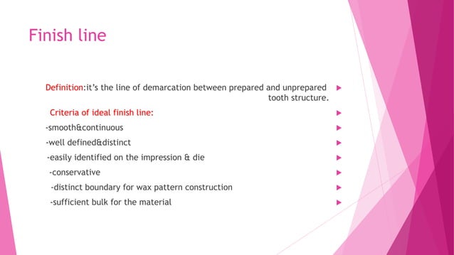 Pontic design and finish line.pptx