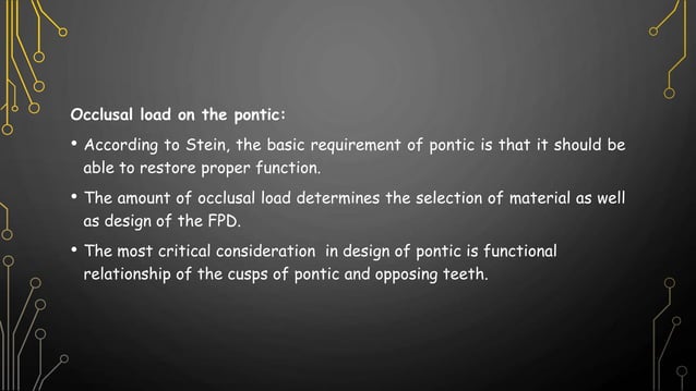 Pontics in Fixed Partial Denture | PPTX