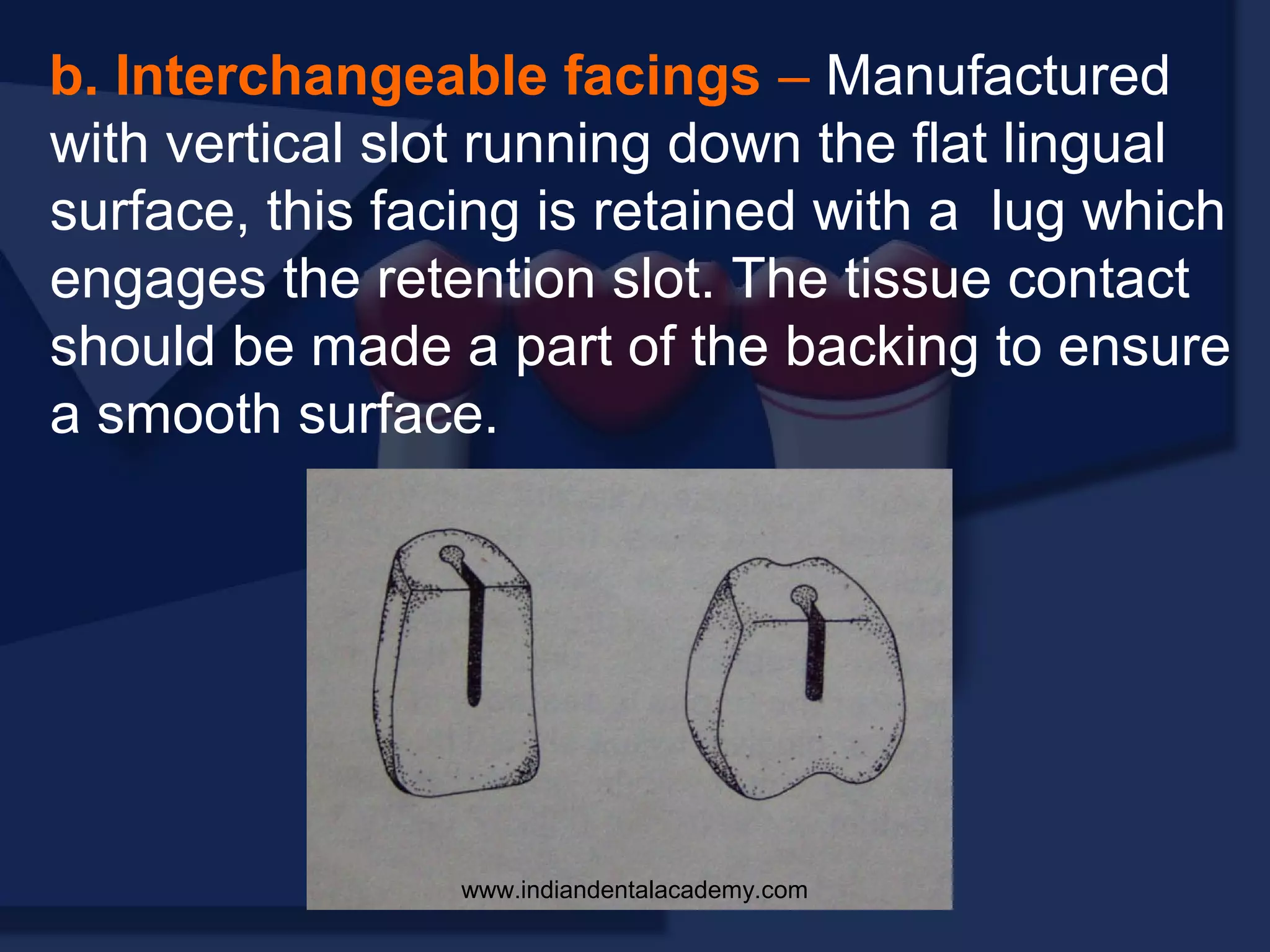 Pontics Design in fixed prosthodontics | PPT