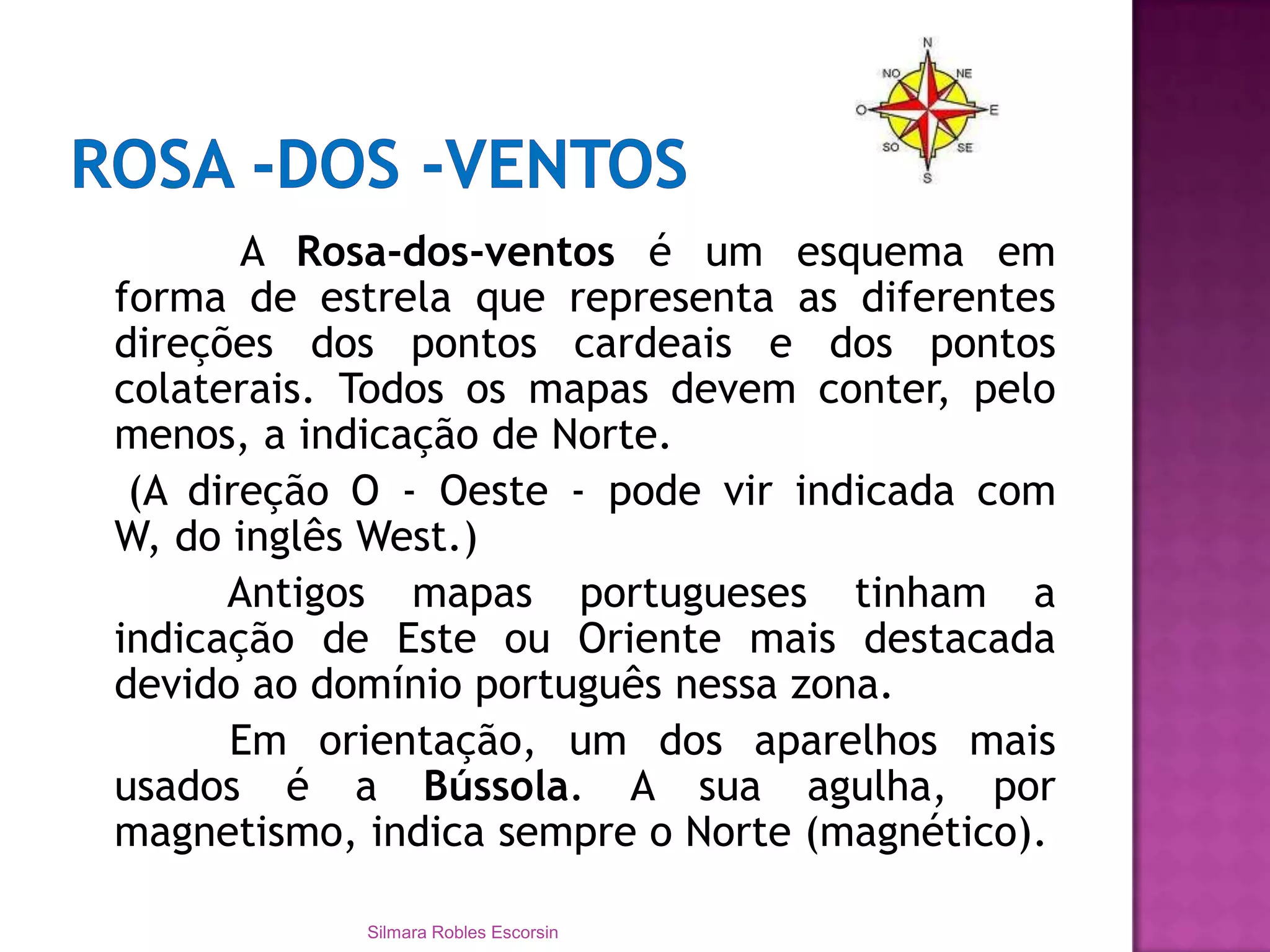Pontos cardeais e colaterais | PPSX