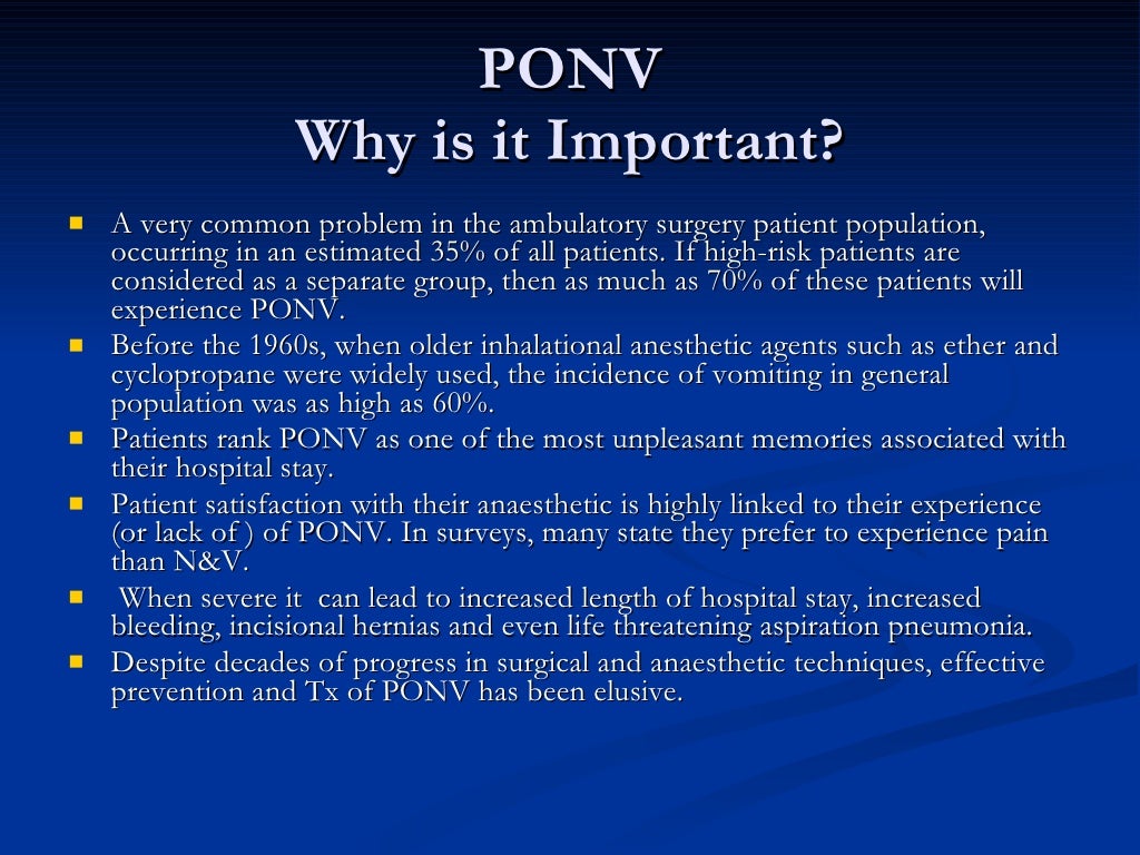 Ponv