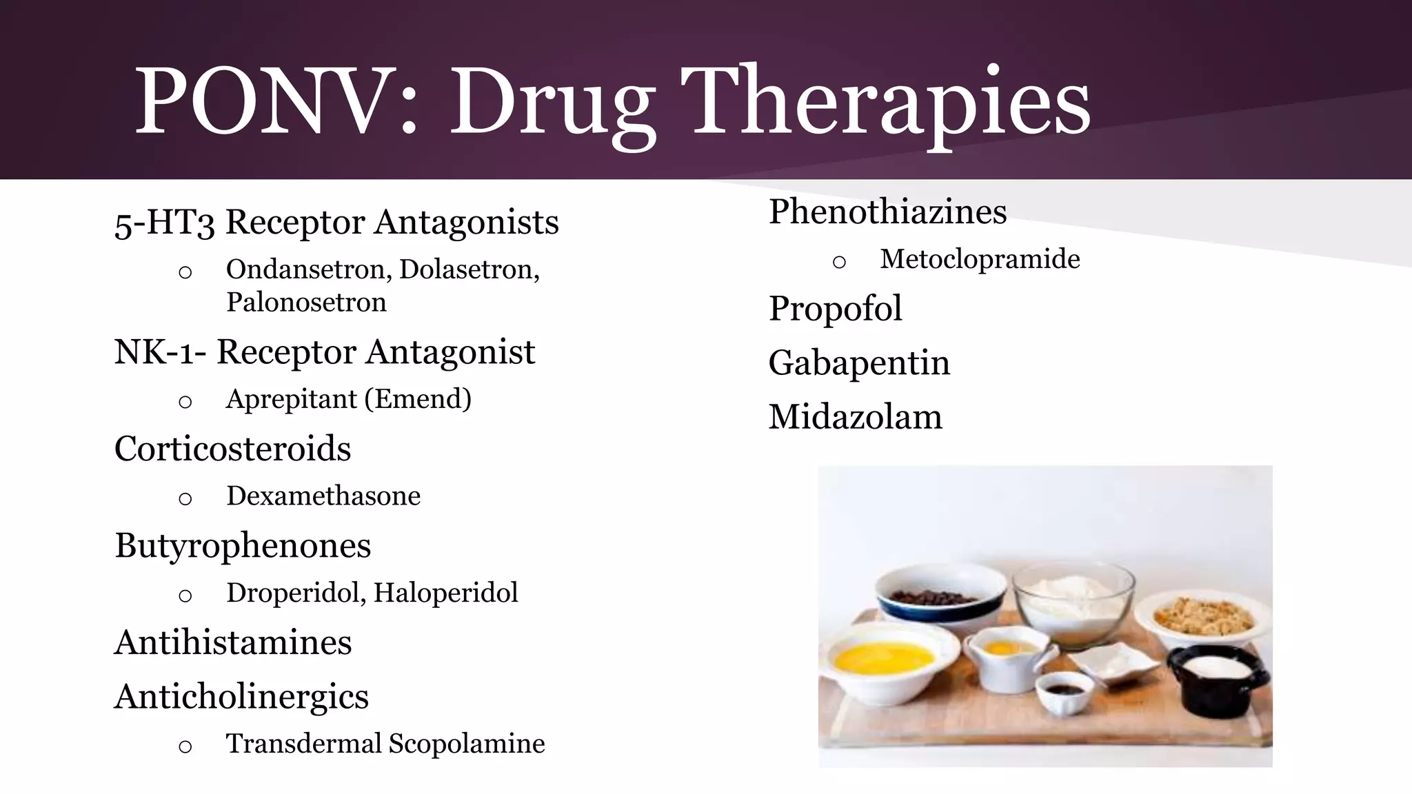 Exploration of Postoperative Nausea and Vomiting | PPTX
