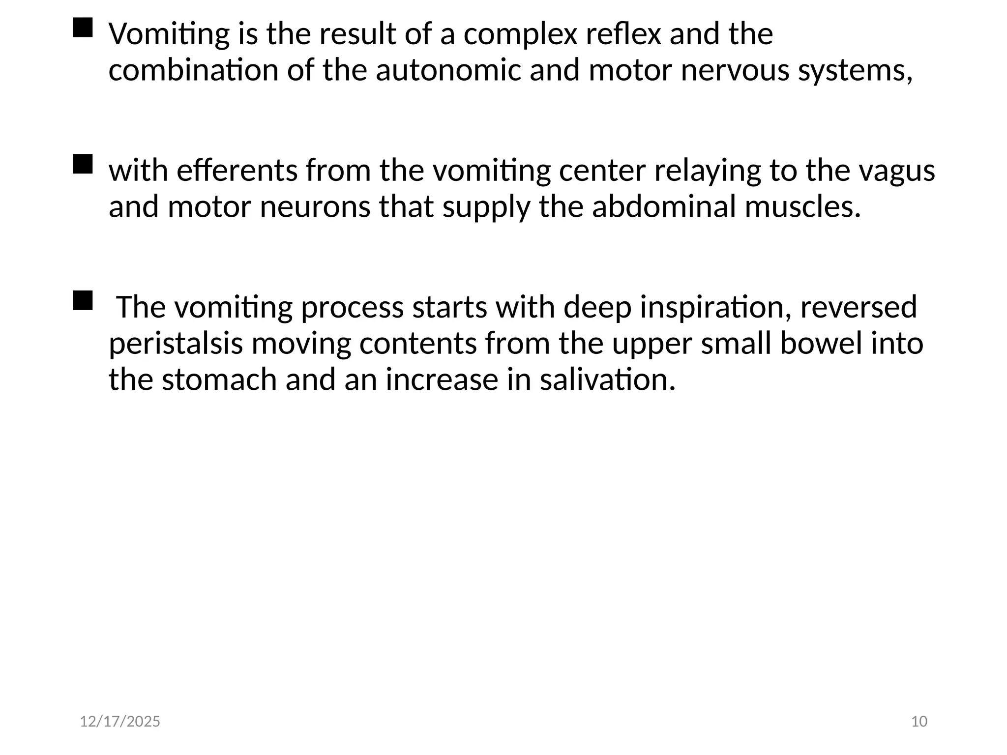 Post Operative Nausea and Vomiting. A powerpoint Presentation. | PPTX