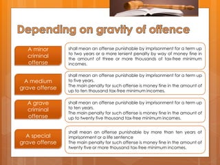 The crimes: concept, elements and types | PPT