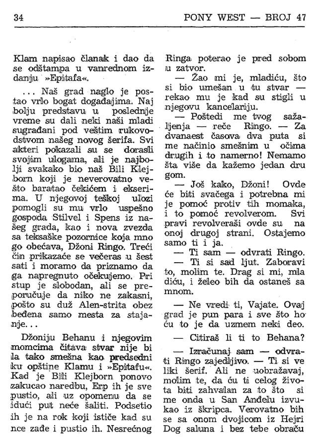 Pony west nova serija 047 henri robinson - obracun u tumbstonu (vasojevic & folpi & emeri)(4 mb ...