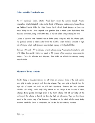 Ponzi scheme | DOCX