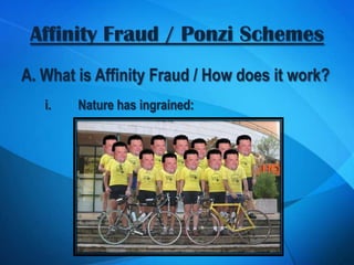 Ponzi Schemes and Investment Fraud: A Year Later | PPTX