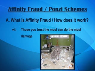 Ponzi Schemes and Investment Fraud: A Year Later | PPTX