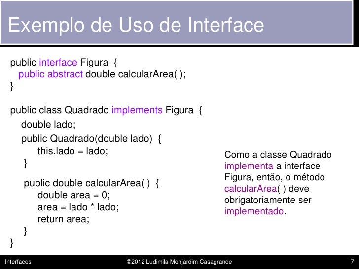 POO - 17 - Interfaces