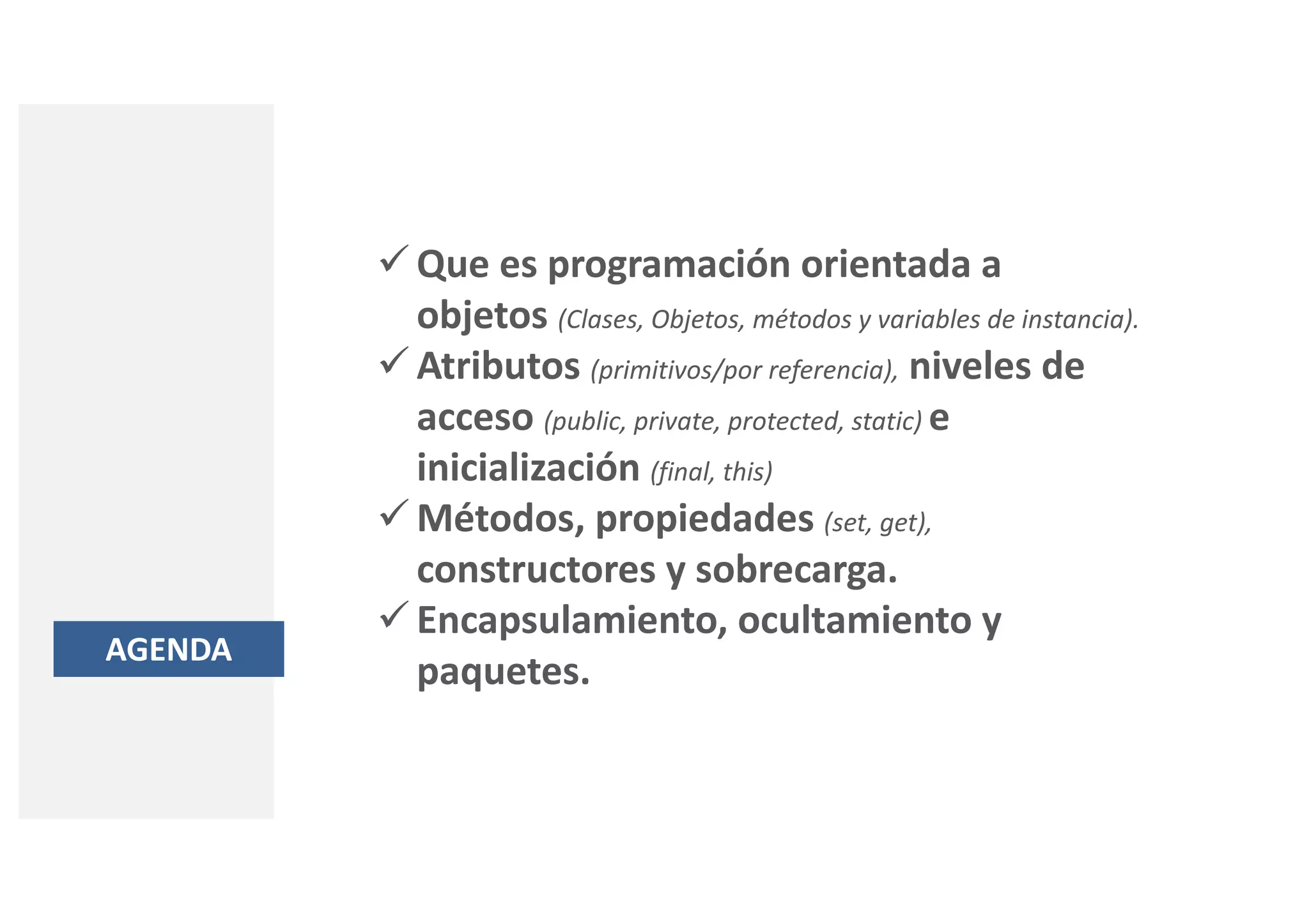 Programación Orientada a Objetos en Java | PDF