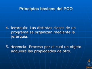 Poo Programacion Orientada A Objetos Java | PPS | Programming Languages | Computing