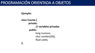Programacion Orientada a Objetos - Unidad 2 clases y objetos | PPT