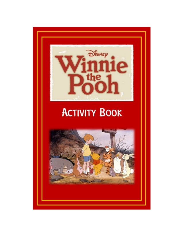 Pooh Activity Book | PDF