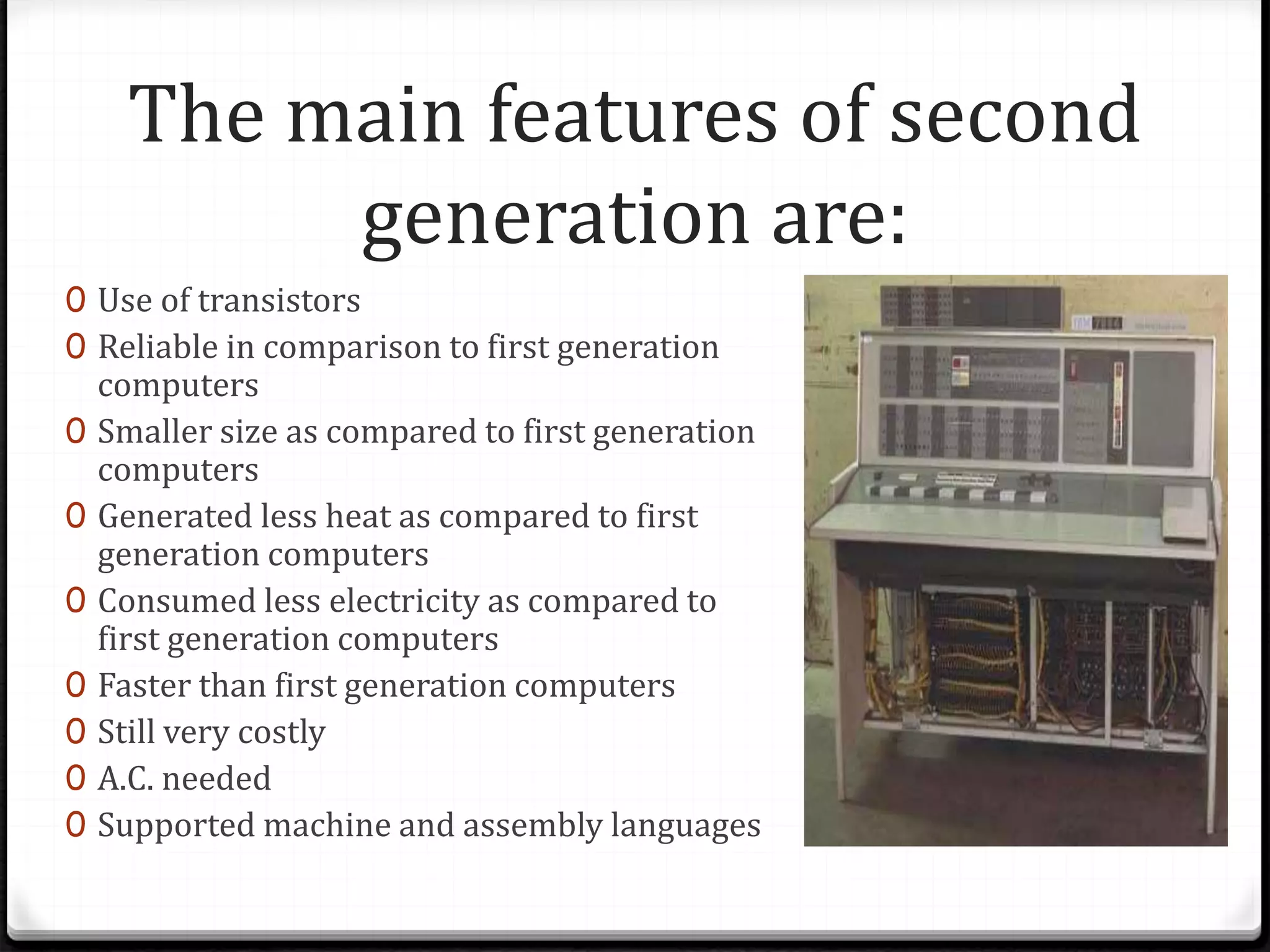 Computer Generations | PPTX
