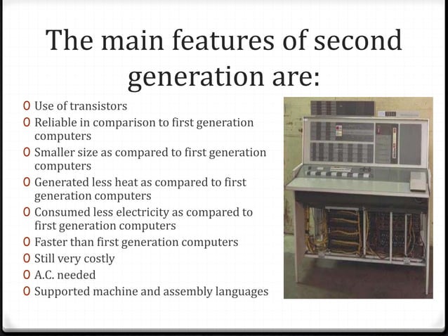 Computer Generations | PPTX