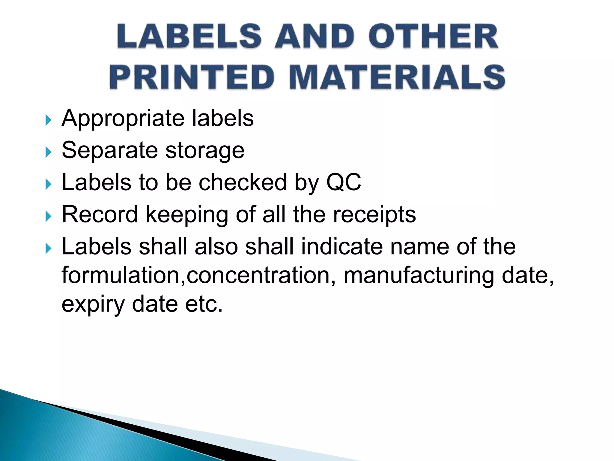 Good Manufacturing Practices | PPTX