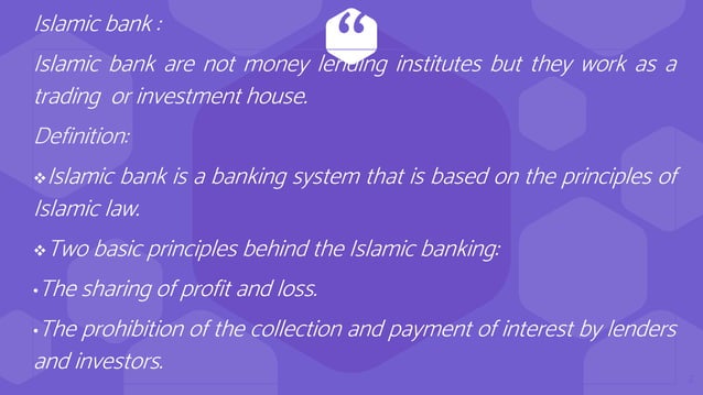 ISLAMIC BANKING | PPT