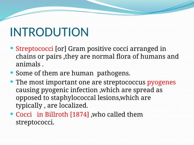 Streptococcus pyogenes ,Introduction,classification | PPT