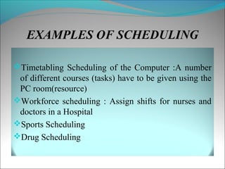 scheduling | PPT