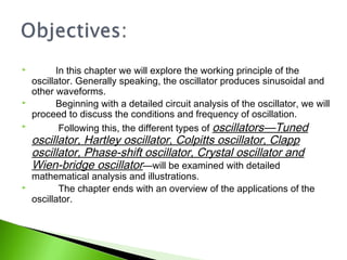 OSCILLATOR Pooja (2) | PPT