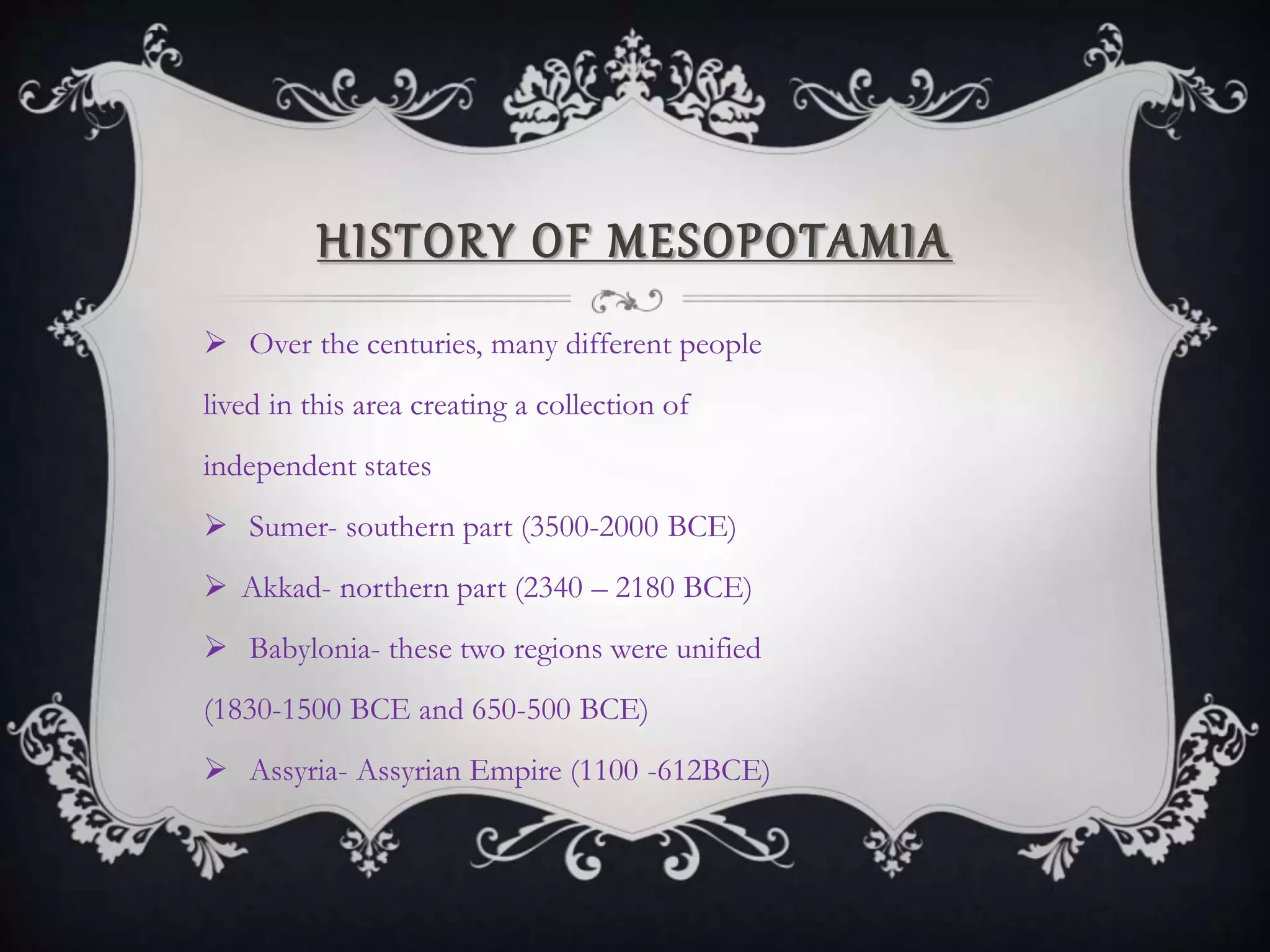Mesopotamia | PPTX