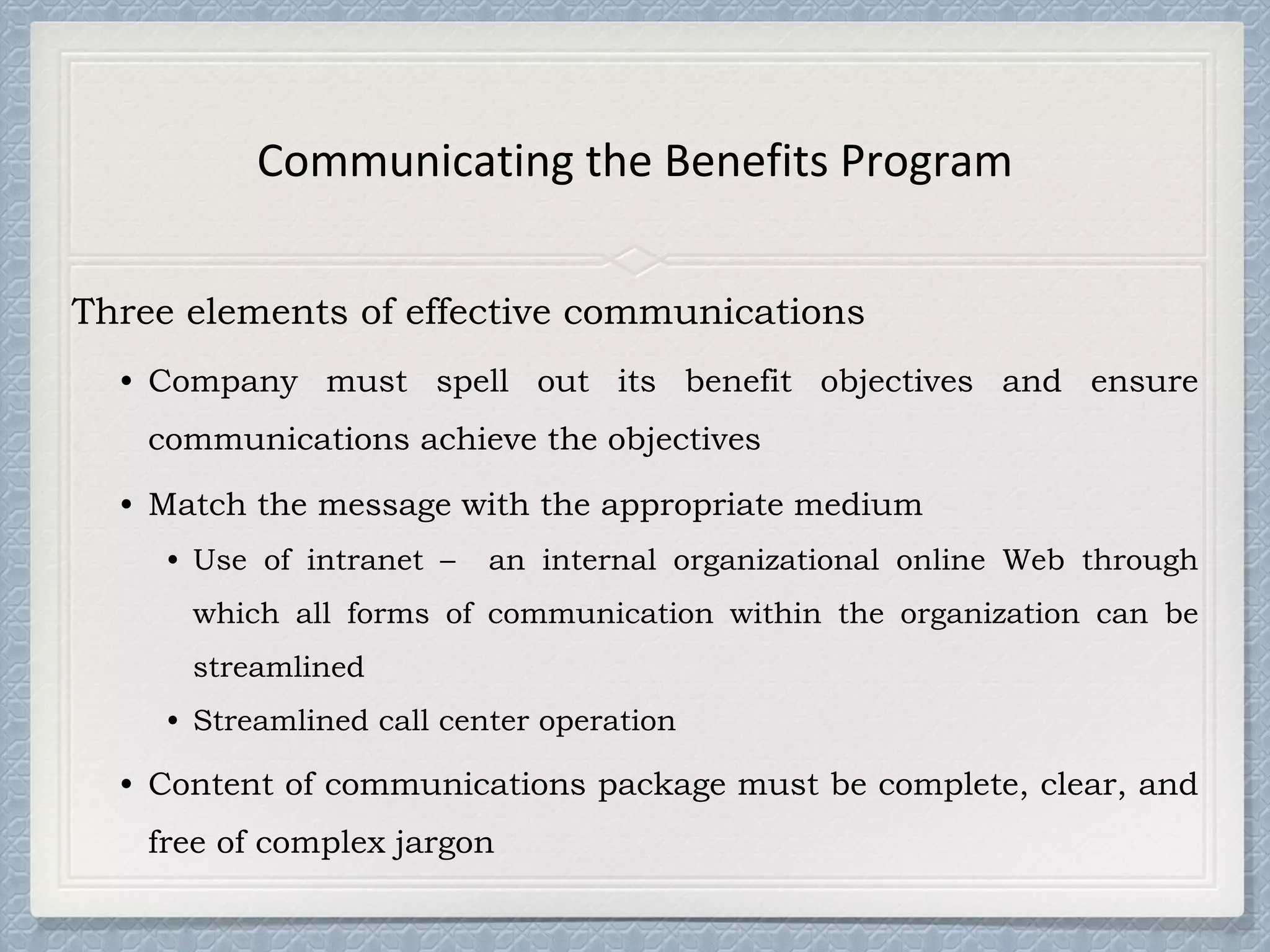 Benefits determination process | PPTX