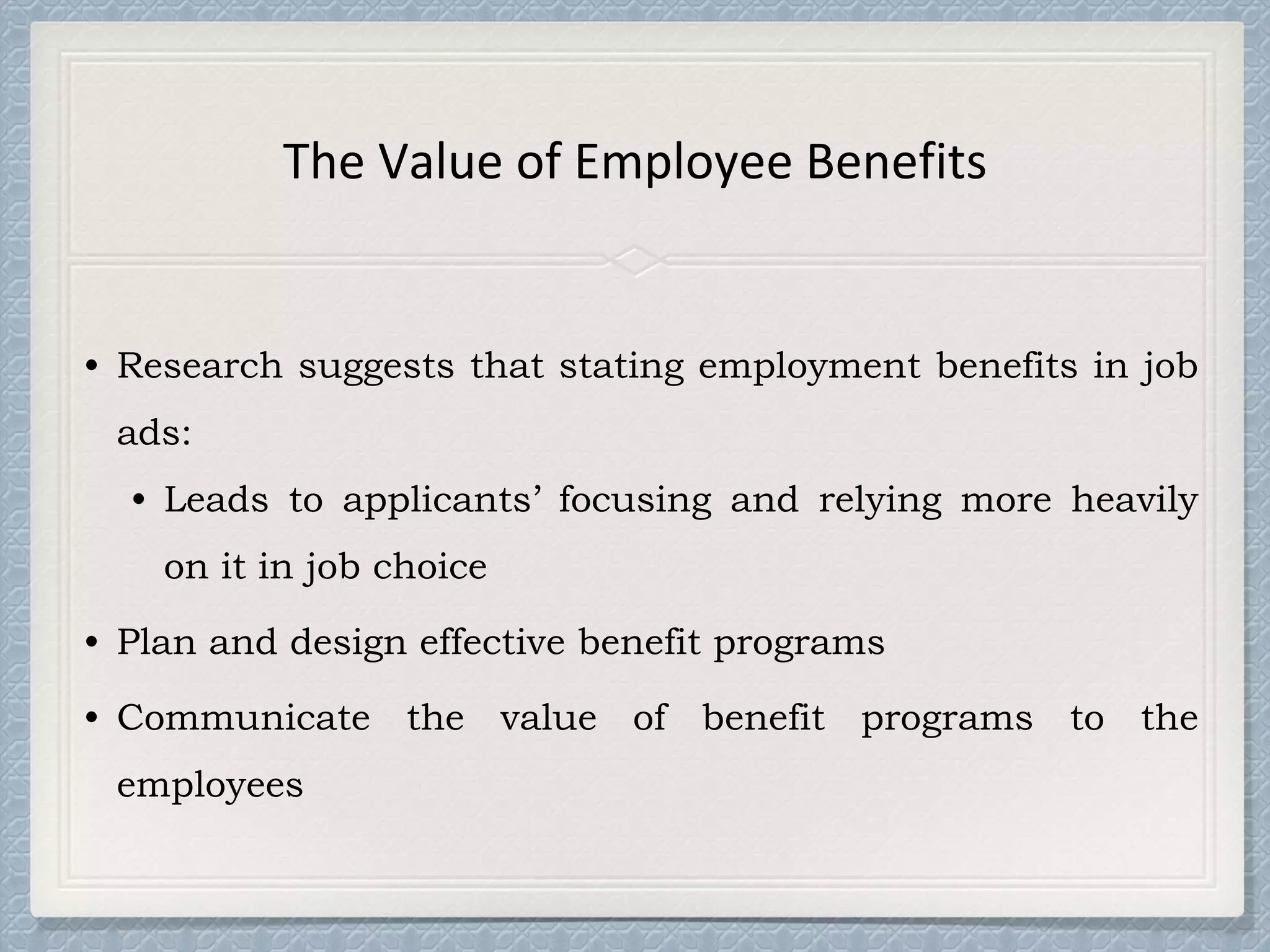 Benefits determination process | PPTX