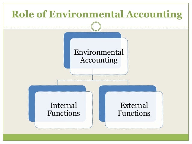 Environmental accounting