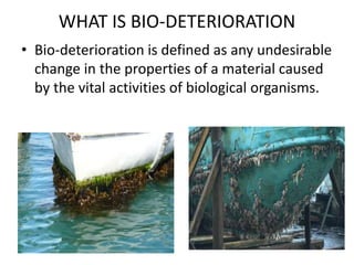 fouling and boring | PPTX