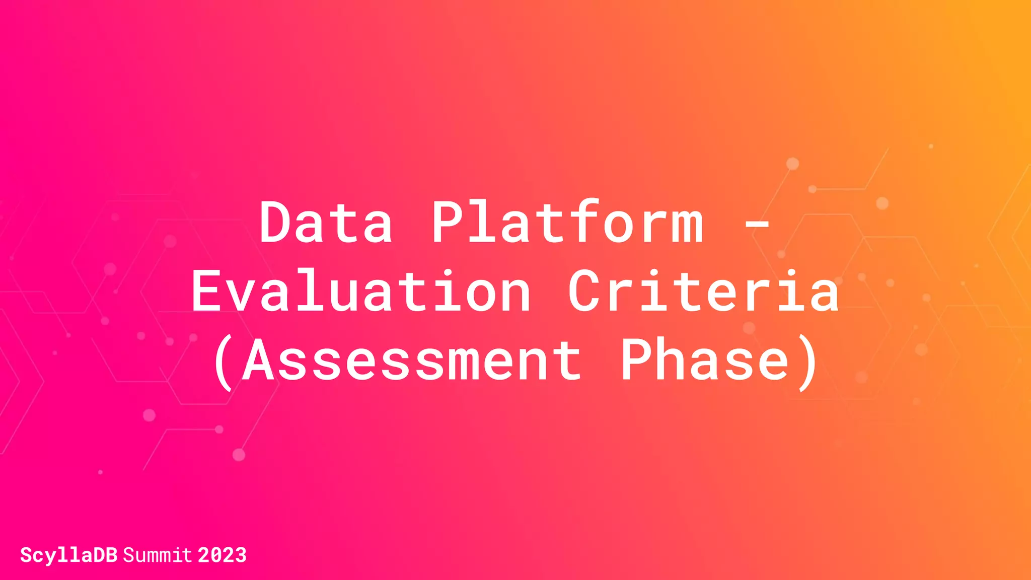Data Platform Architecture Principles and Evaluation Criteria | PDF