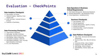 Data Platform Architecture Principles and Evaluation Criteria | PDF