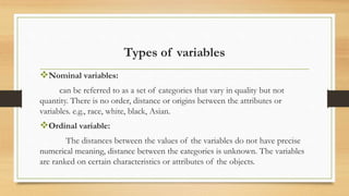 Application of Univariate, Bi-variate and Multivariate analysis Pooja k ...