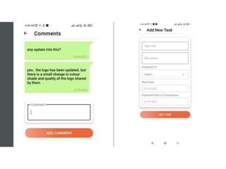 Custom Task Management App | PPTX