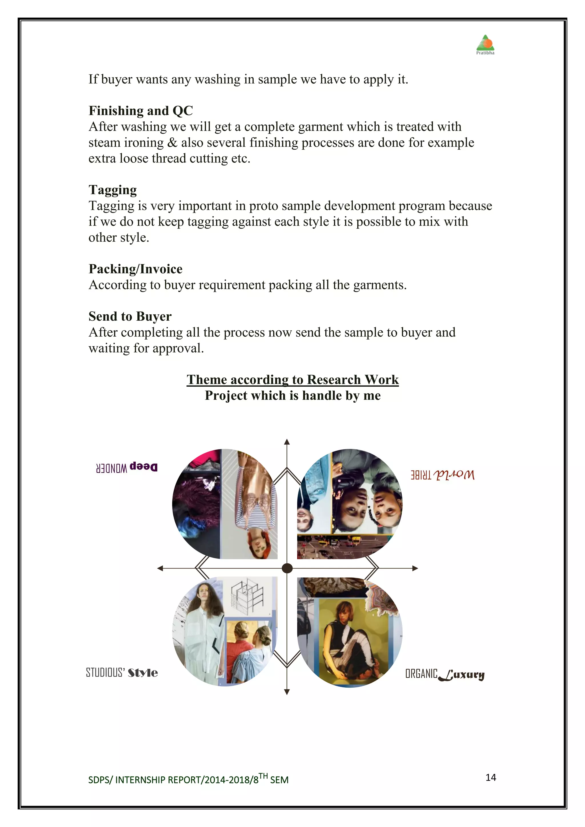 pratibha syntex pvt ltd, internship report by pooja | PDF