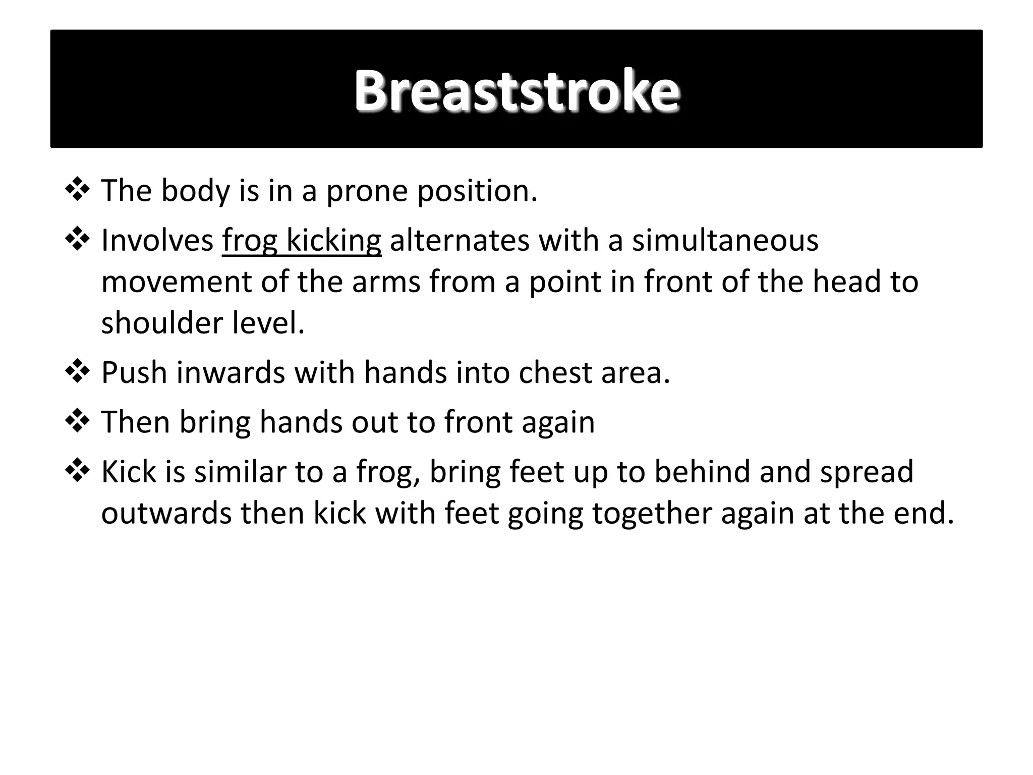Biomechanics Of Swimming | PPTX