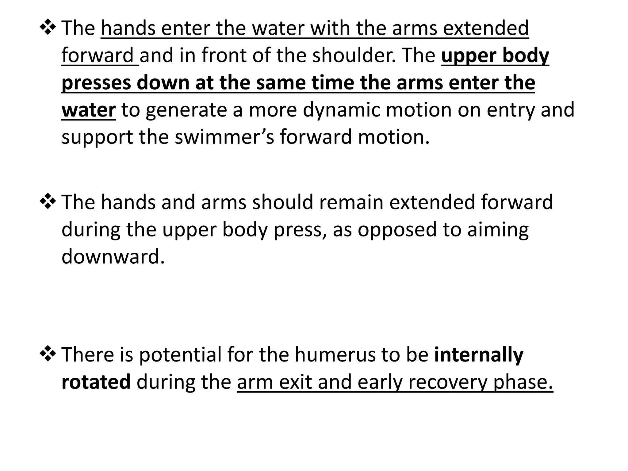 Biomechanics Of Swimming | PPTX