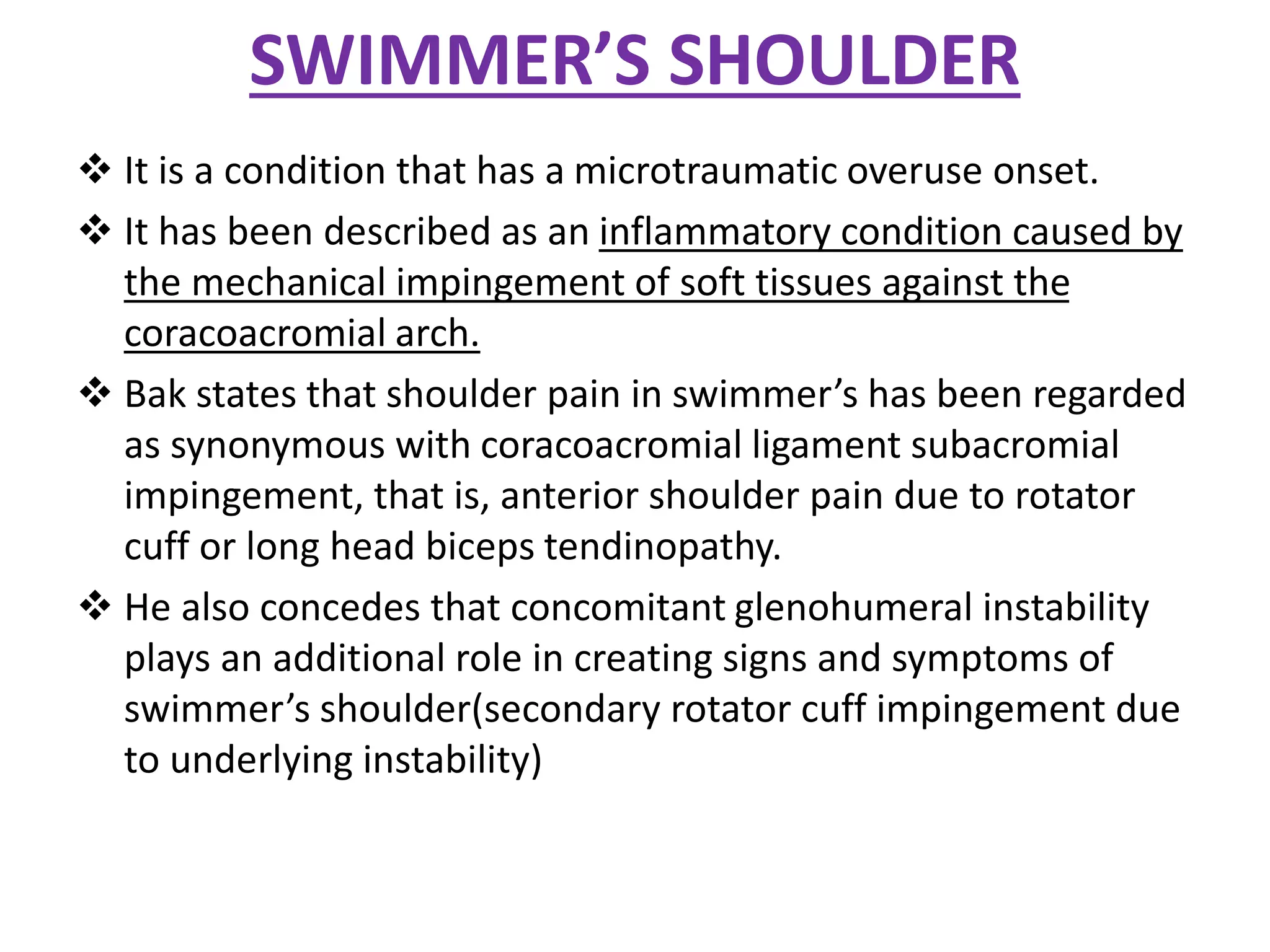 Biomechanics Of Swimming | PPTX