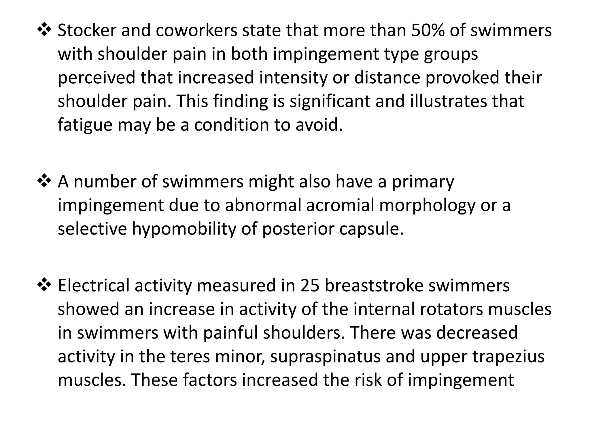Biomechanics Of Swimming | PPTX