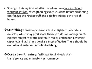 Biomechanics Of Swimming | PPTX