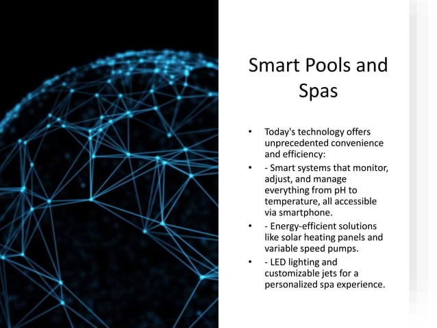 The Evolution of Pool and Spa Technology | PPT