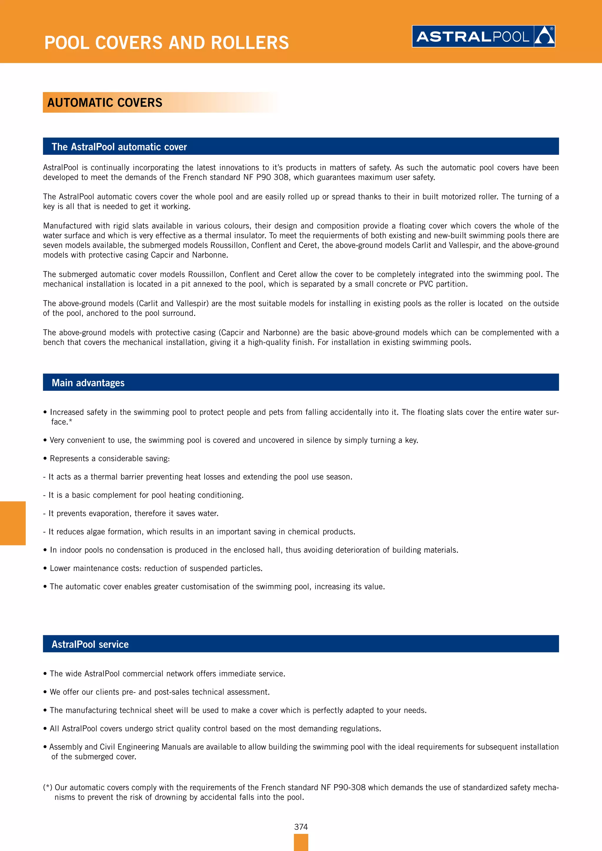 Pool covers and rollers | PDF