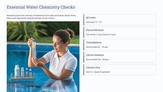 Pool Maintenance Checklist with eAuditor Audits & Inspections | PDF