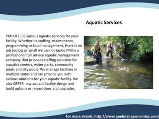 Pool management | PPTX