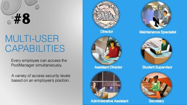 Pool manager software