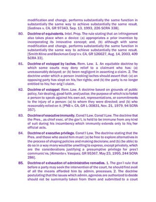 POOL OF (300+) PHILIPPINE LEGAL DOCTRINES COMPILED BY PROF. ALVIN T ...