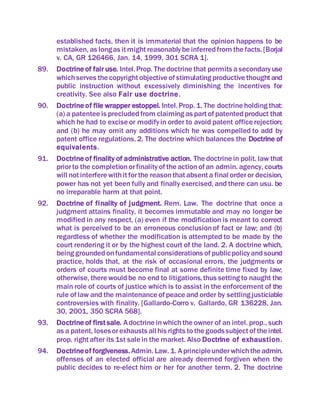POOL OF (300+) PHILIPPINE LEGAL DOCTRINES COMPILED BY PROF. ALVIN T ...