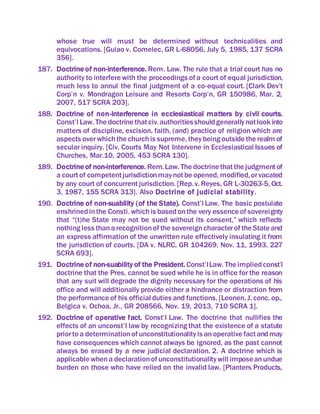 POOL OF (300+) PHILIPPINE LEGAL DOCTRINES COMPILED BY PROF. ALVIN T ...